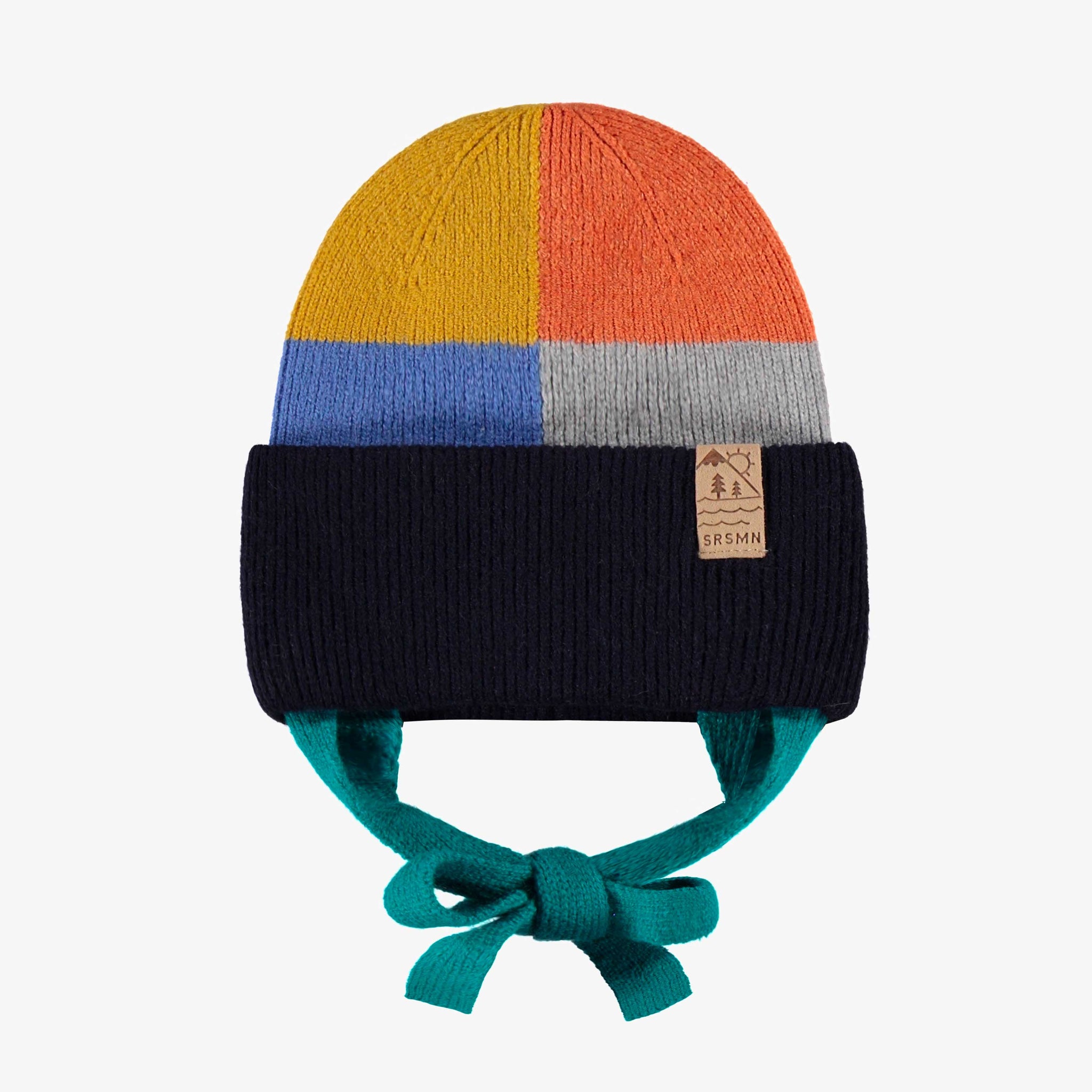 Tuque multicolore en tricot, bébé | Souris Mini - Souris Mini